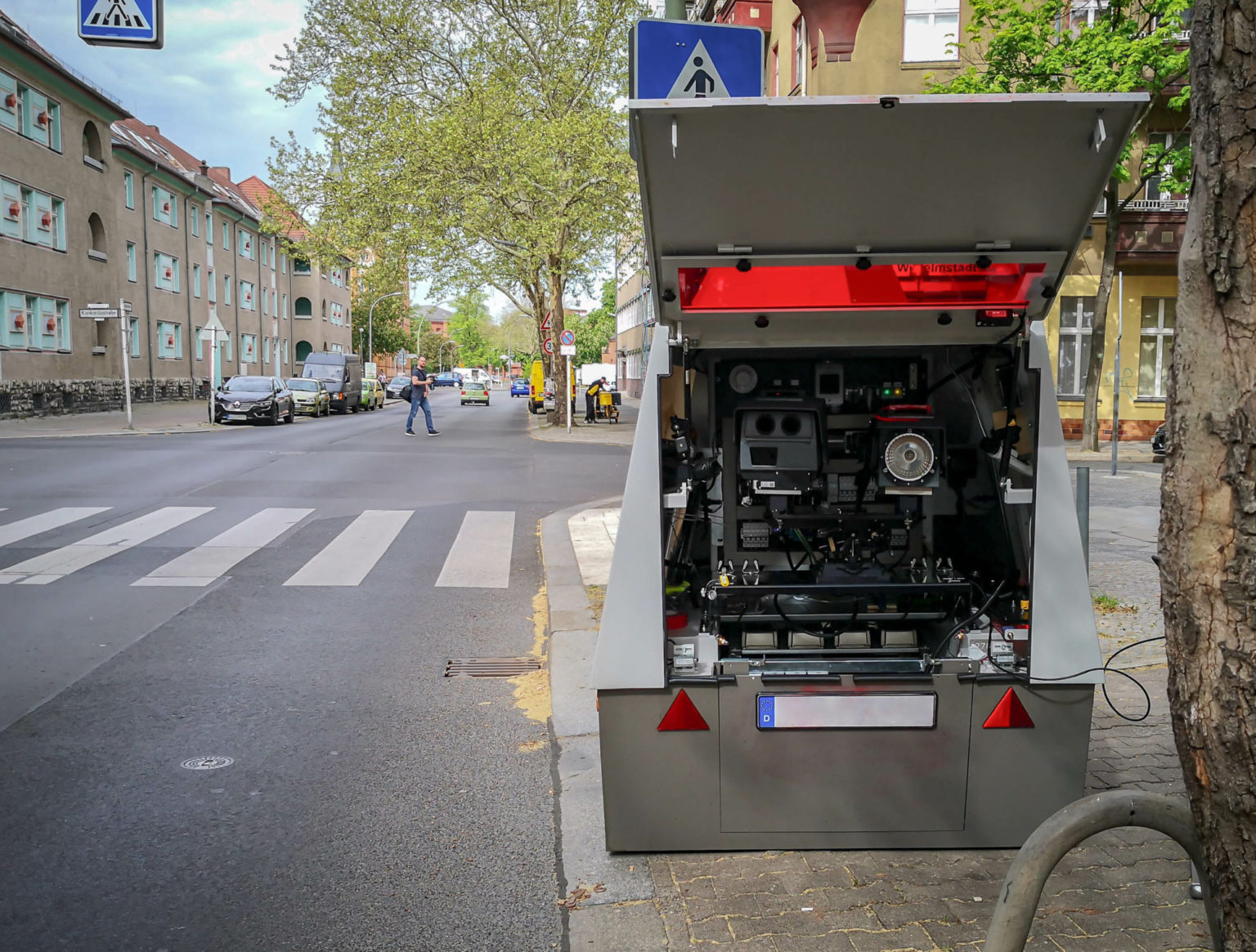 Enforcement-Trailer: Als Anhänger getarnte Laser-Blitzer